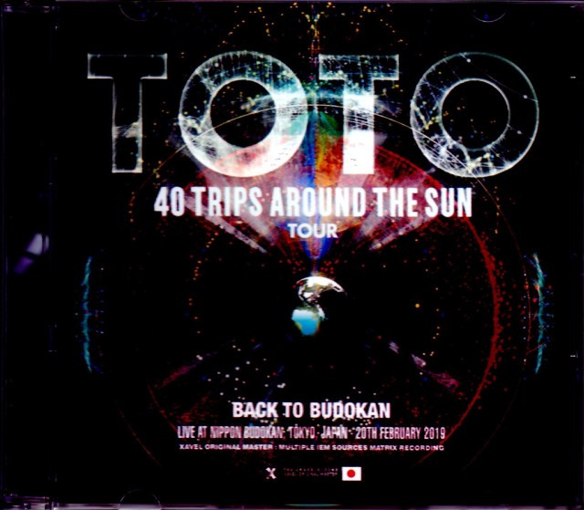 Toto トト/Tokyo,Japan 2019 S & V IEM Matrix Ver